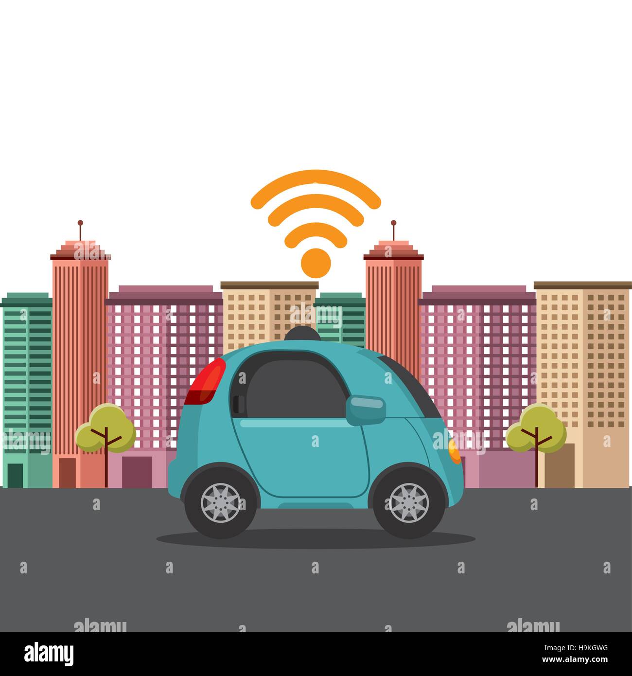 Wireless techonology Stock Vector Images - Alamy