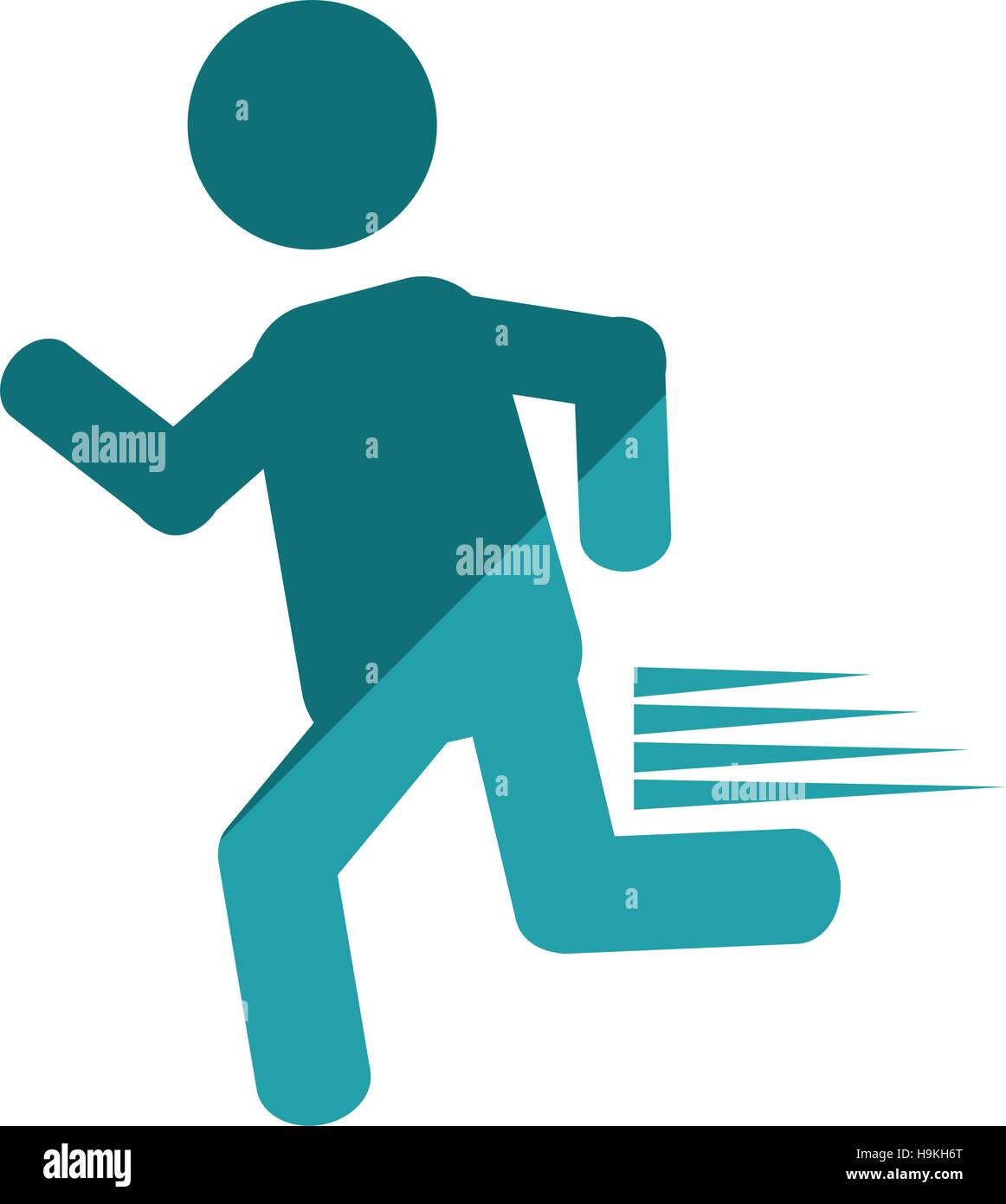 man running pictogram Stock Vector Image & Art - Alamy