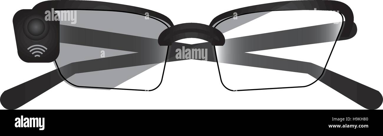 smart glasses technology Stock Vector Image & Art - Alamy
