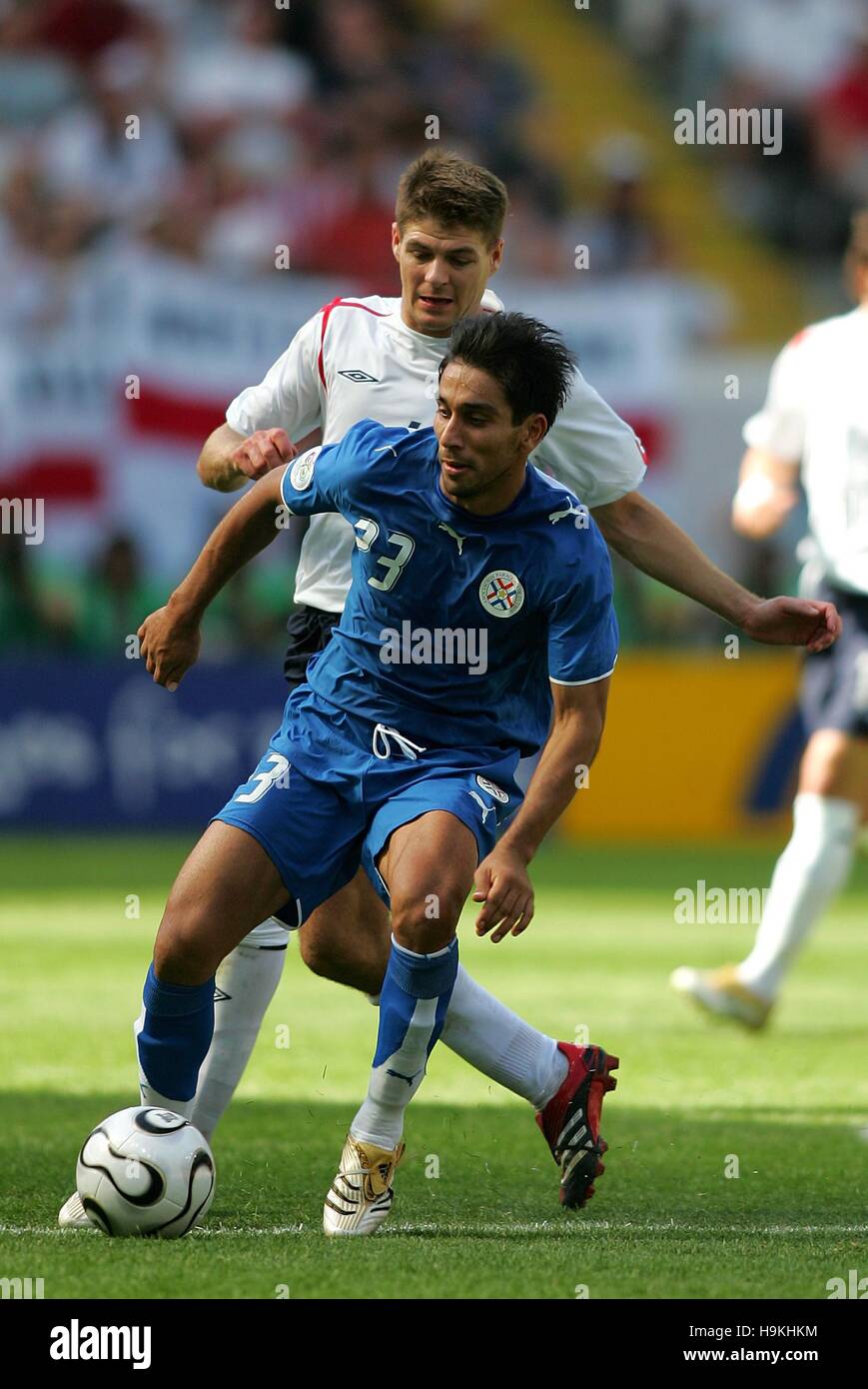 STEVEN GERRARD , NELSON CUEVAS, ENGLAND V PARAGUAY, ENGLAND V PARAGUAY ...