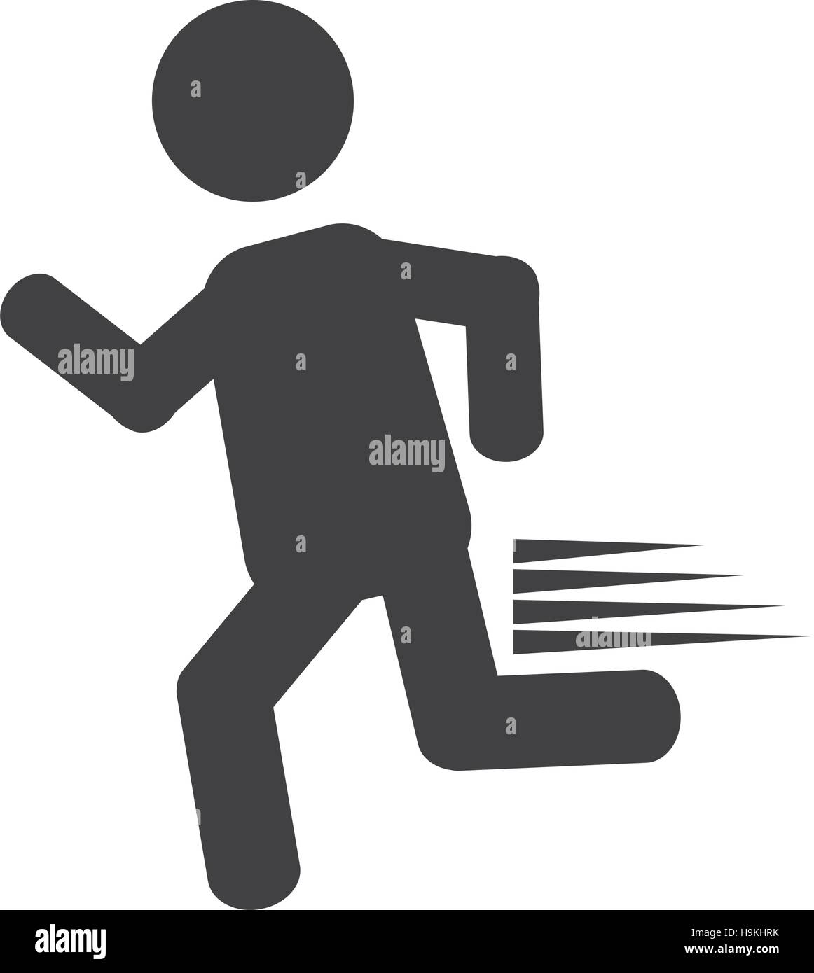 man running pictogram Stock Vector Image & Art - Alamy