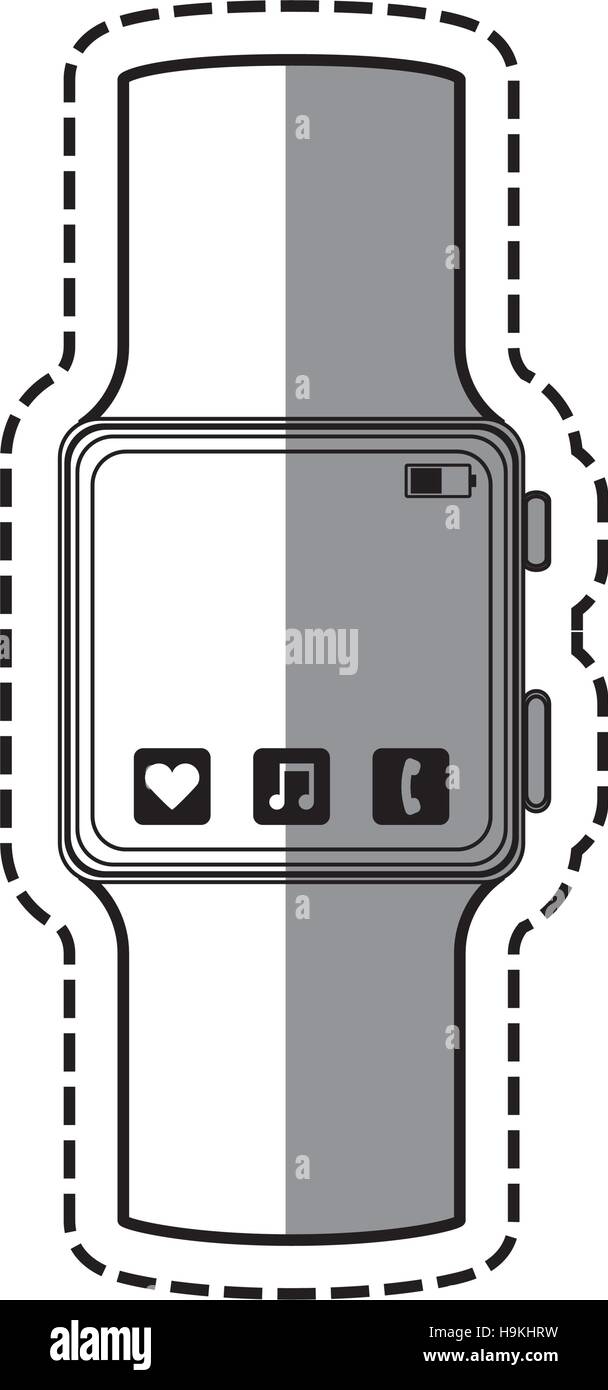 Wearable smart technology Stock Vector Image & Art - Alamy