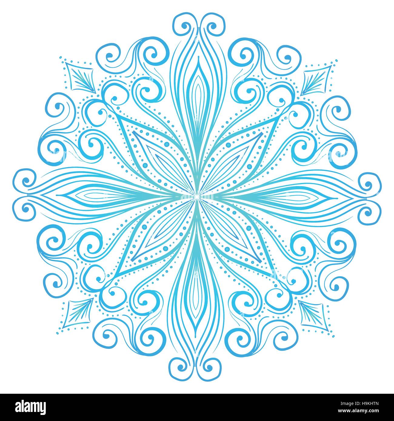 Mandala, Tribal Ethnic Ornament, Islamic Arabic Indian Pattern. Vector ...