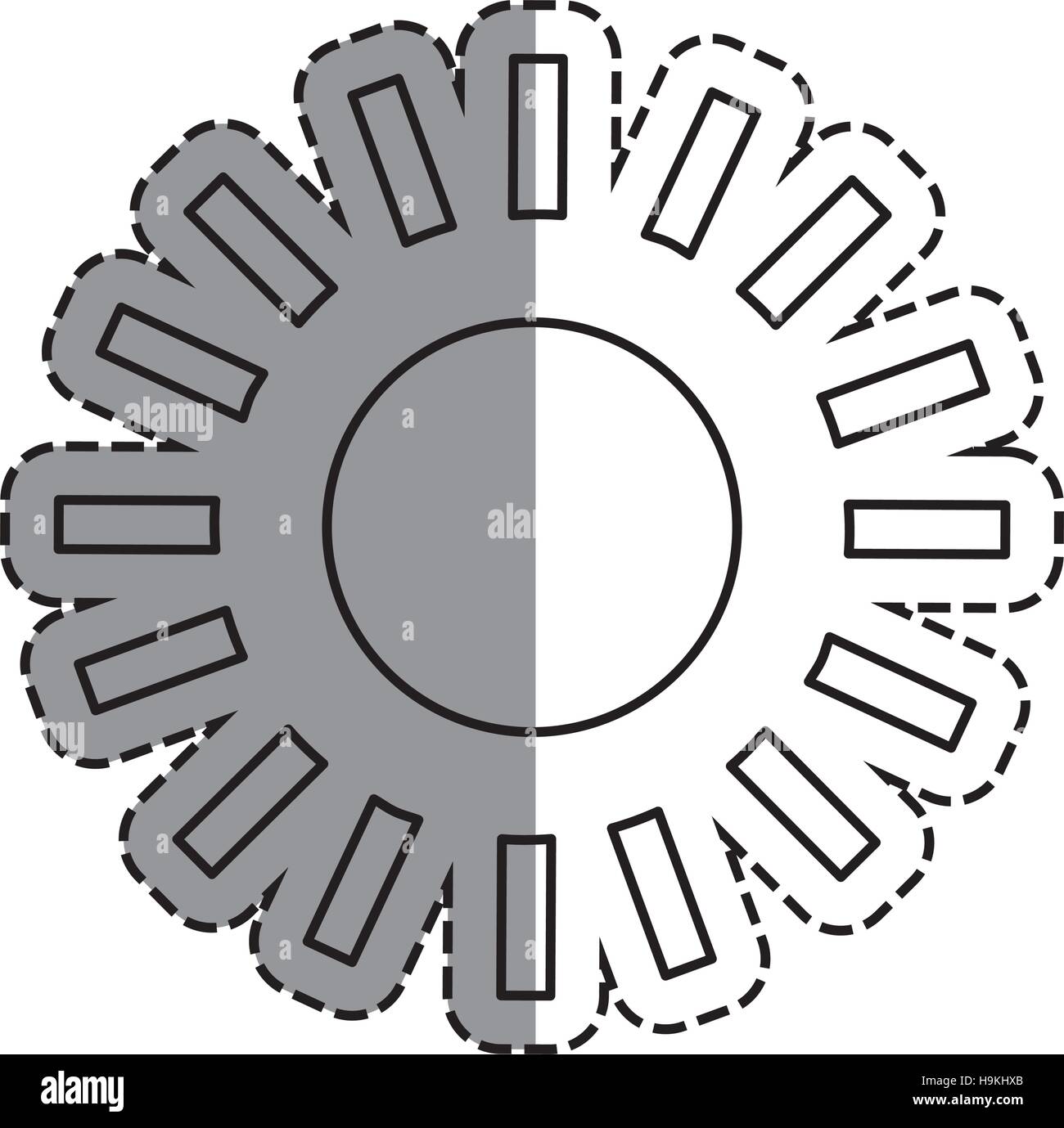 Sun light glow Stock Vector Image & Art - Alamy