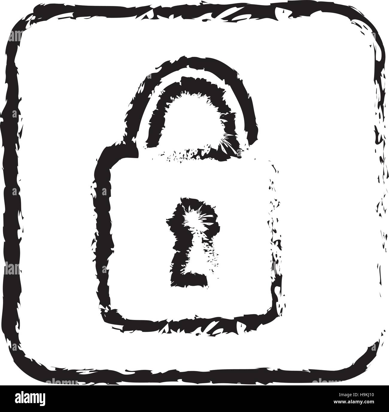 Padlock security safe Stock Vector Image & Art - Alamy