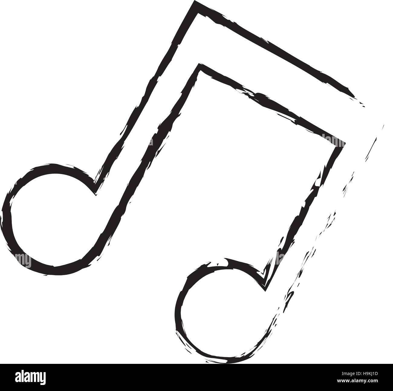 Music note symbol Stock Vector Image & Art - Alamy