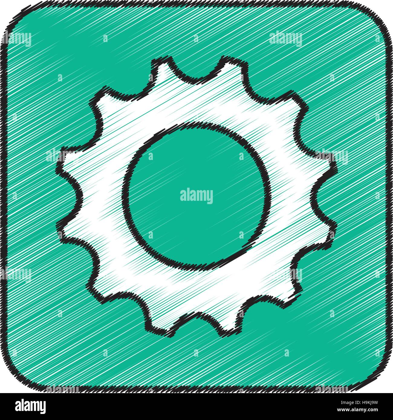 Gear cog wheel Stock Vector Image & Art - Alamy