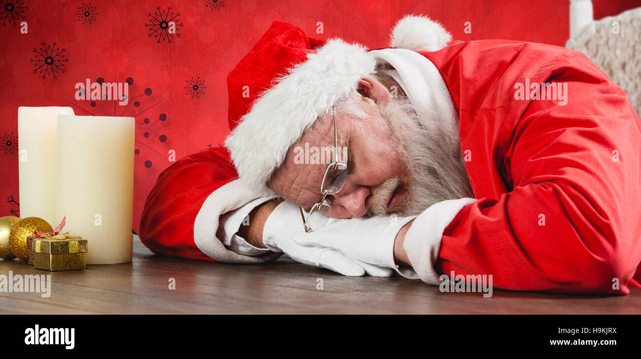 Exhausted Santa Claus High Resolution Stock Photography and Images - Alamy