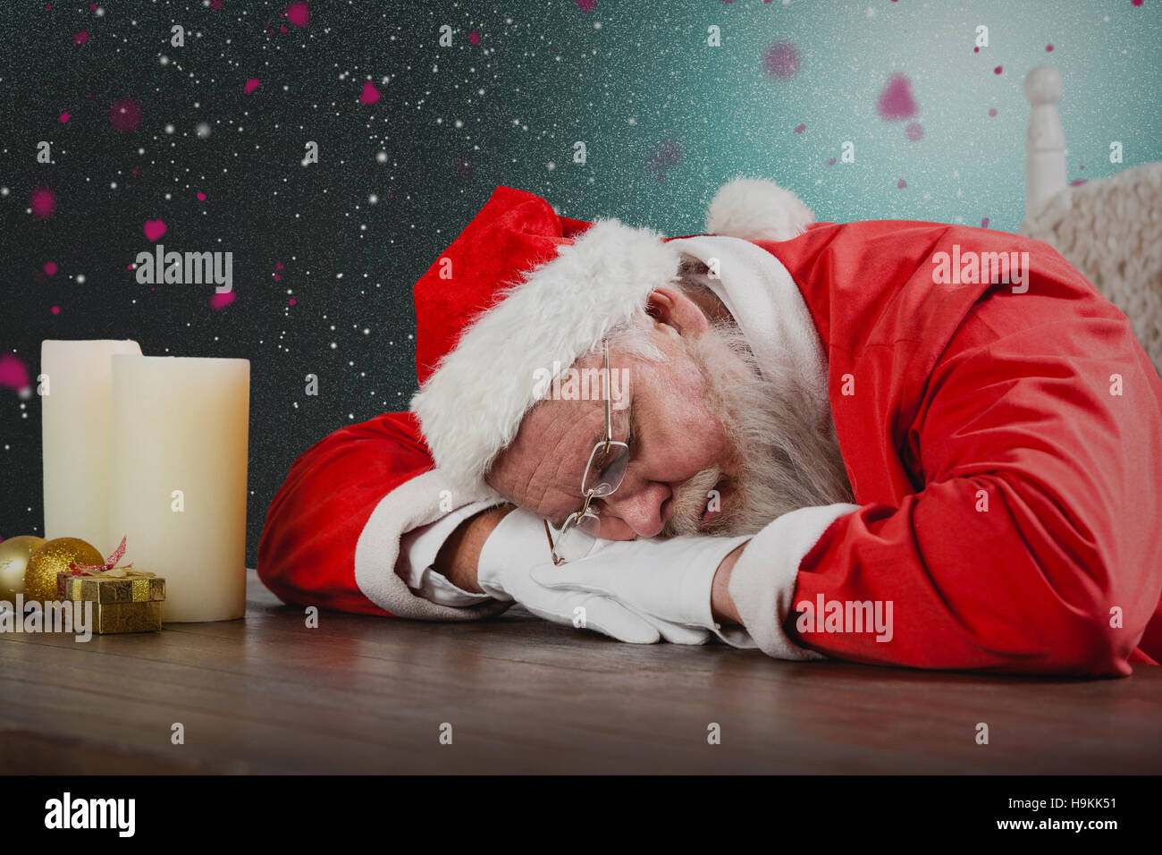 Exhausted santa claus hi-res stock photography and images - Alamy