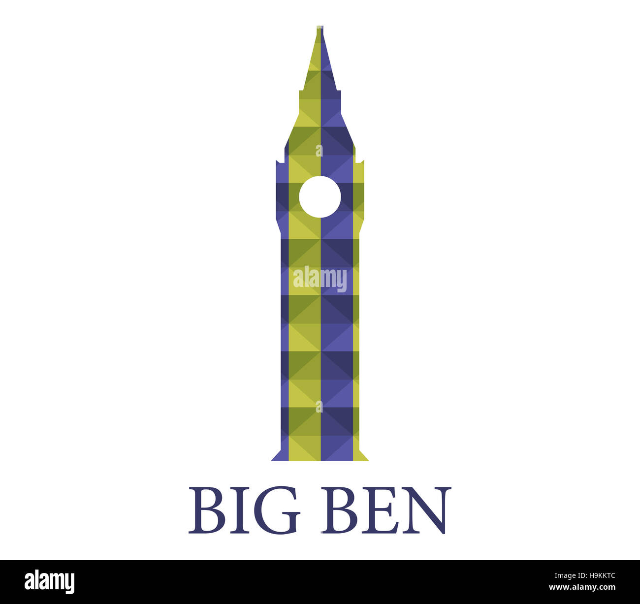 Big ben icon Stock Photo - Alamy