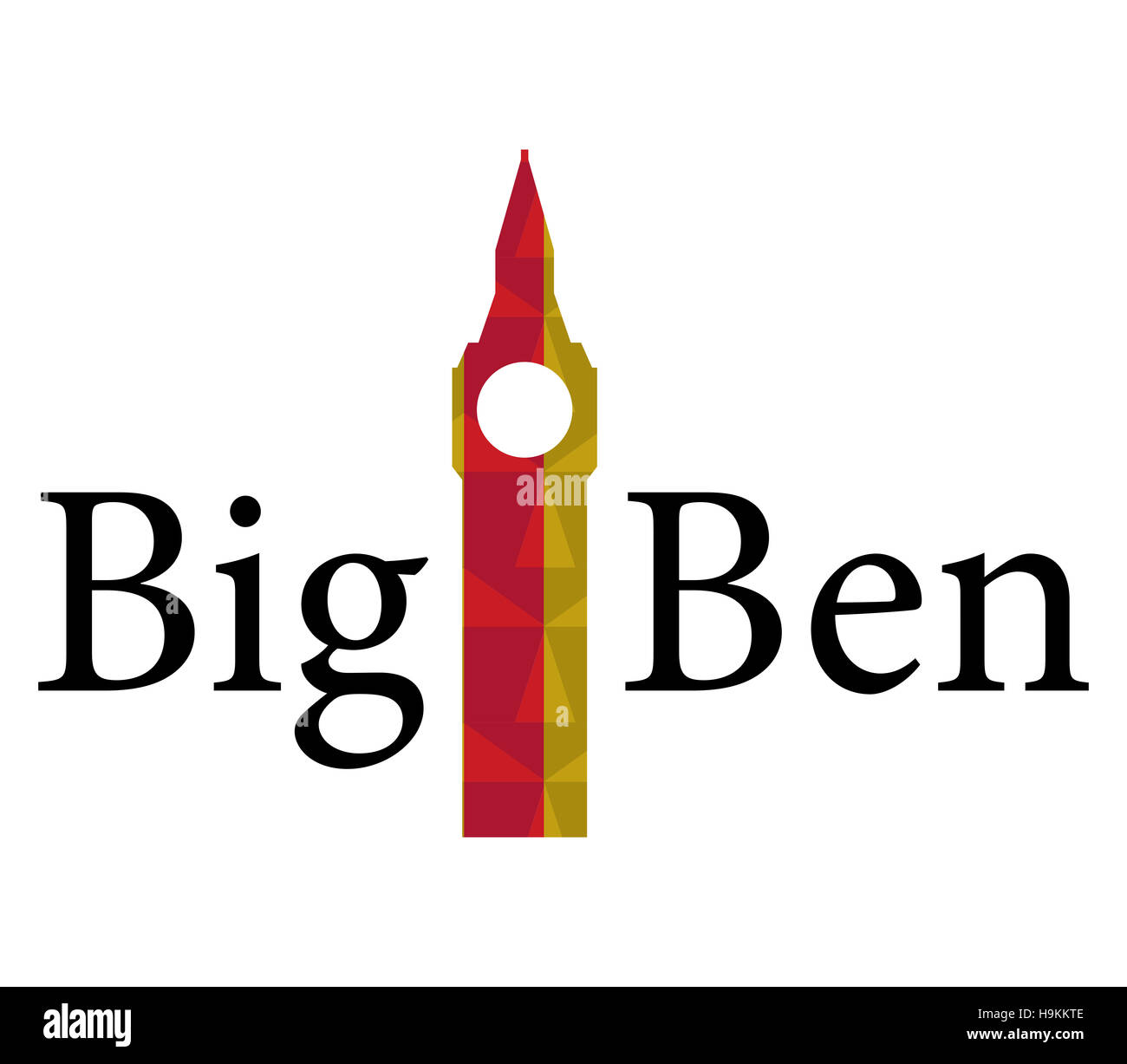 Big ben icon Stock Photo - Alamy