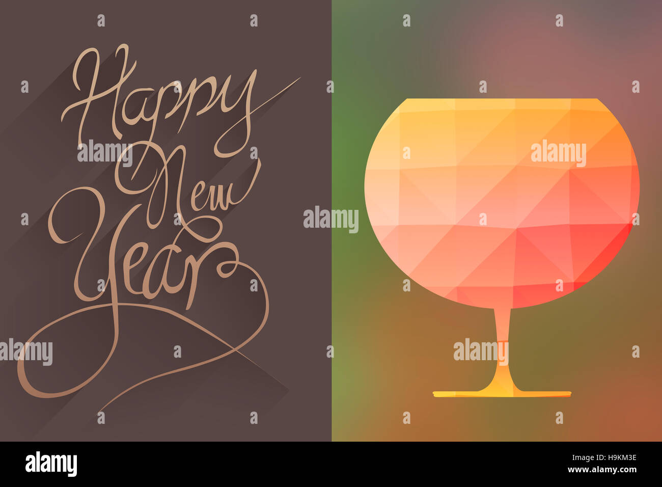 Composite image of animated glass with mosaic against white background ...