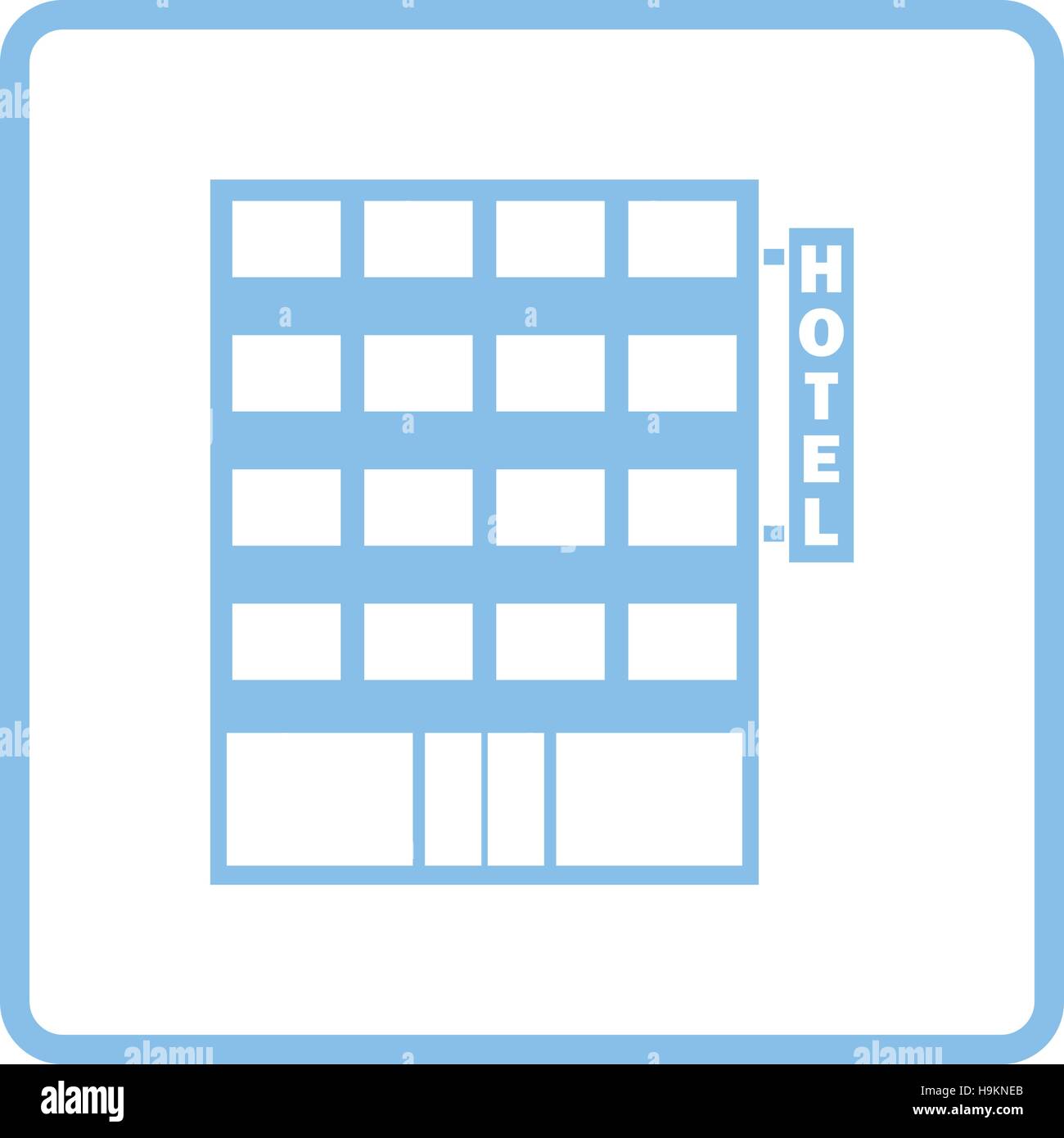 Blue hotel key travel Stock Vector Images - Alamy