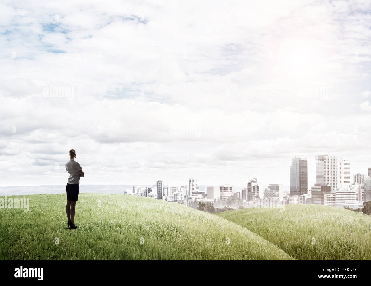 In search of development perspectives Stock Photo - Alamy