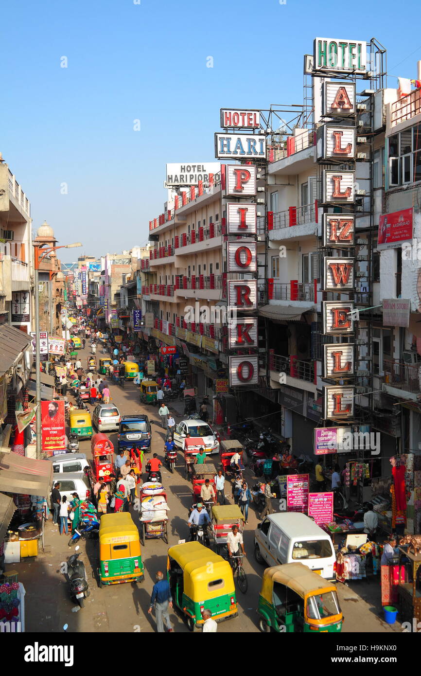 Paharganj, New Delhi, India Stock Photo - Alamy