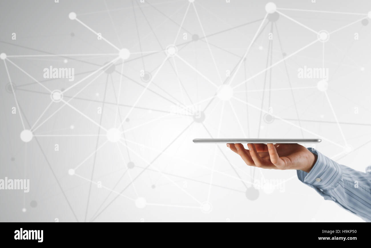 Connection and interaction concept Stock Photo - Alamy