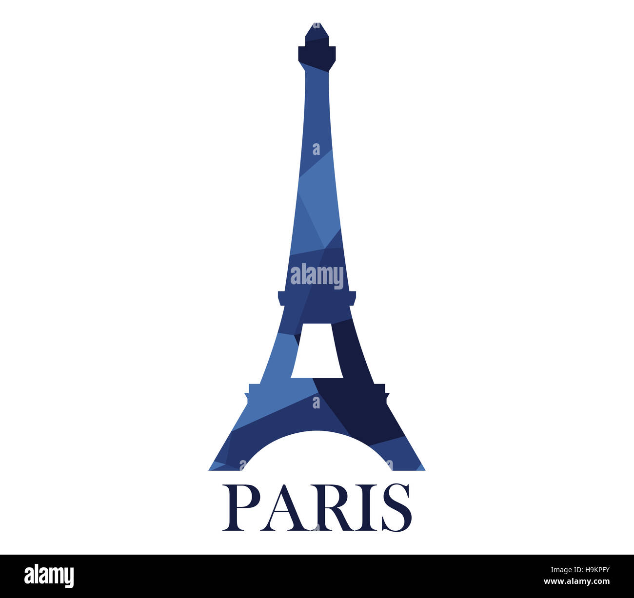 Eiffel Tower icon Stock Photo - Alamy