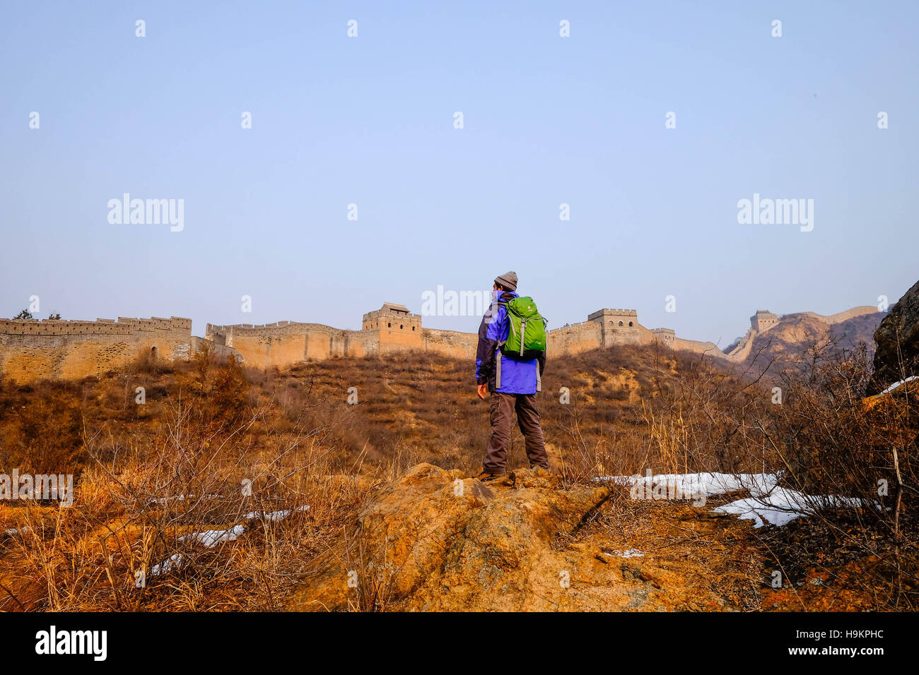 lost in great wall of china Stock Photo - Alamy