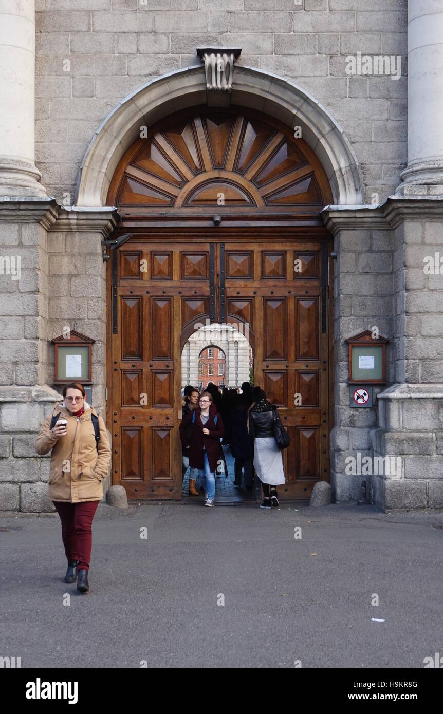 Founded in 1592, Trinity College is located in the center of the Irish ...