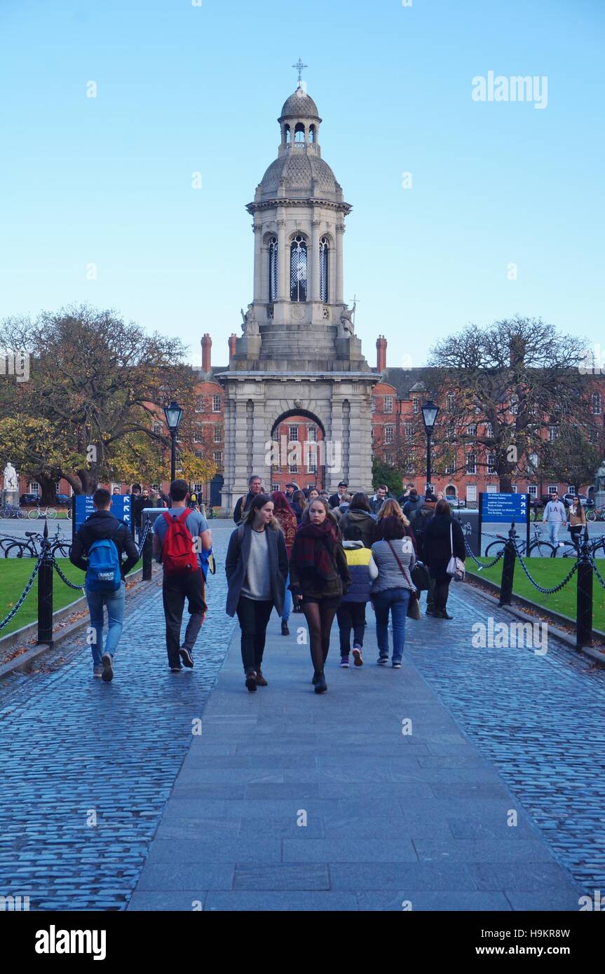 Trinity college in 1592, dublin hi-res stock photography and images - Alamy