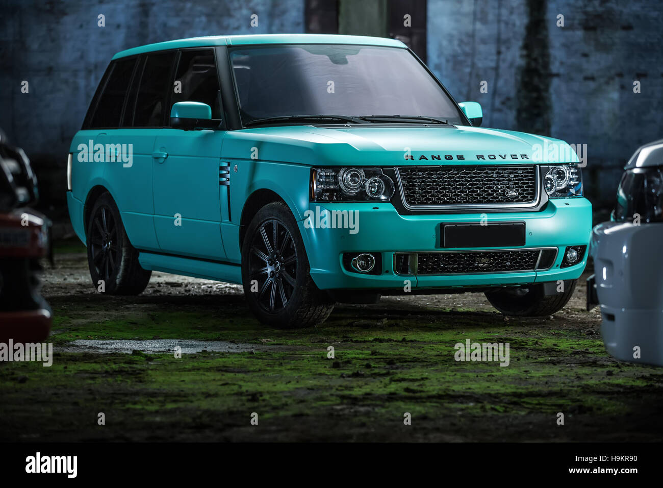 Range Rover Freelander tuning Stock Photo - Alamy