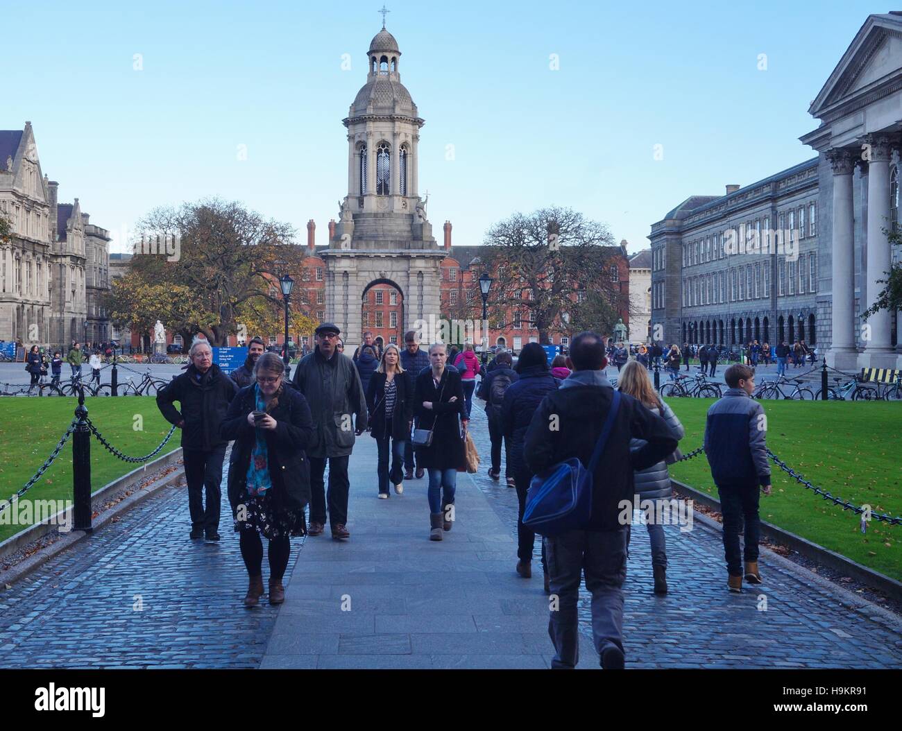 Founded in 1592, Trinity College is located in the center of the Irish ...