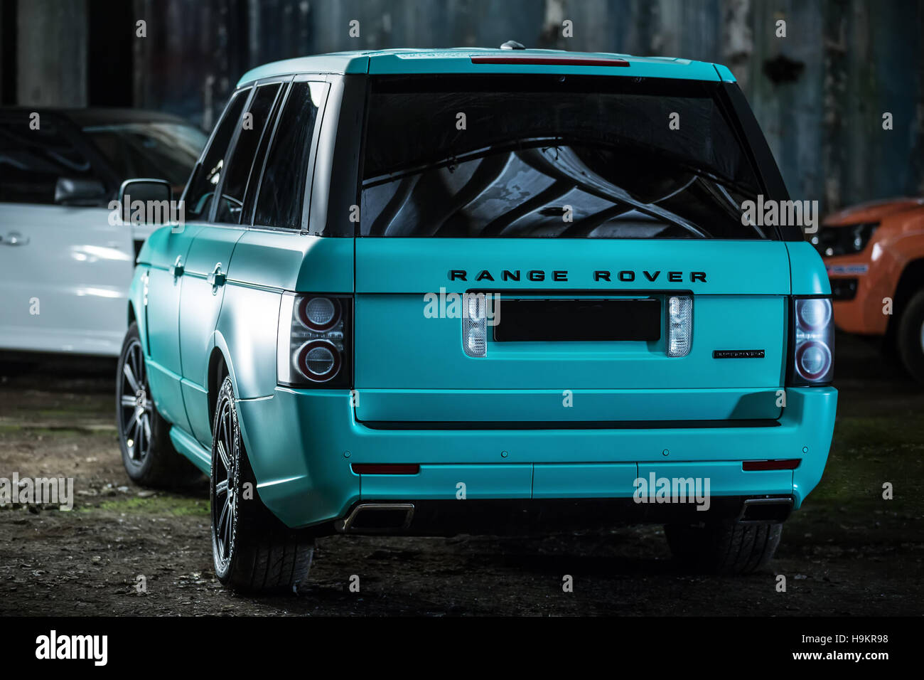 Range Rover Freelander tuning Stock Photo - Alamy
