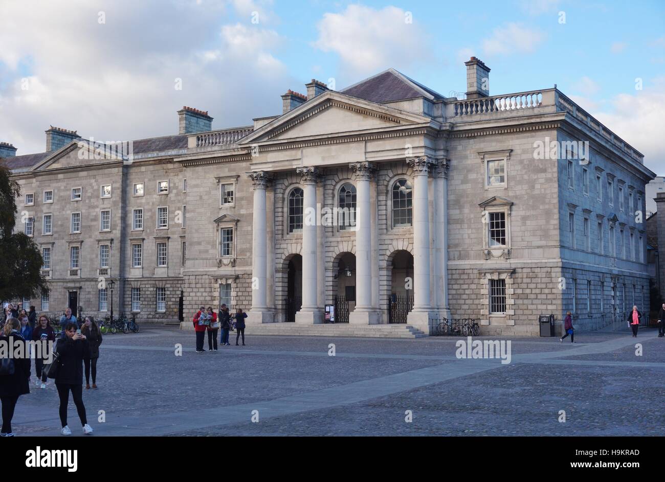 Trinity college in 1592, dublin hi-res stock photography and images - Alamy