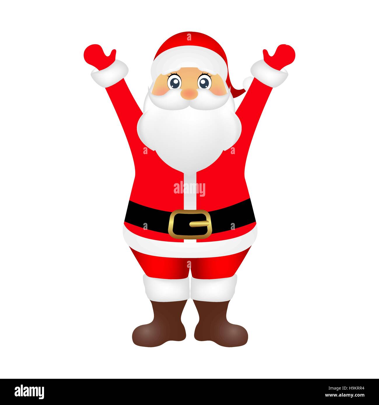 Santa claus mustache on Cut Out Stock Images & Pictures - Alamy
