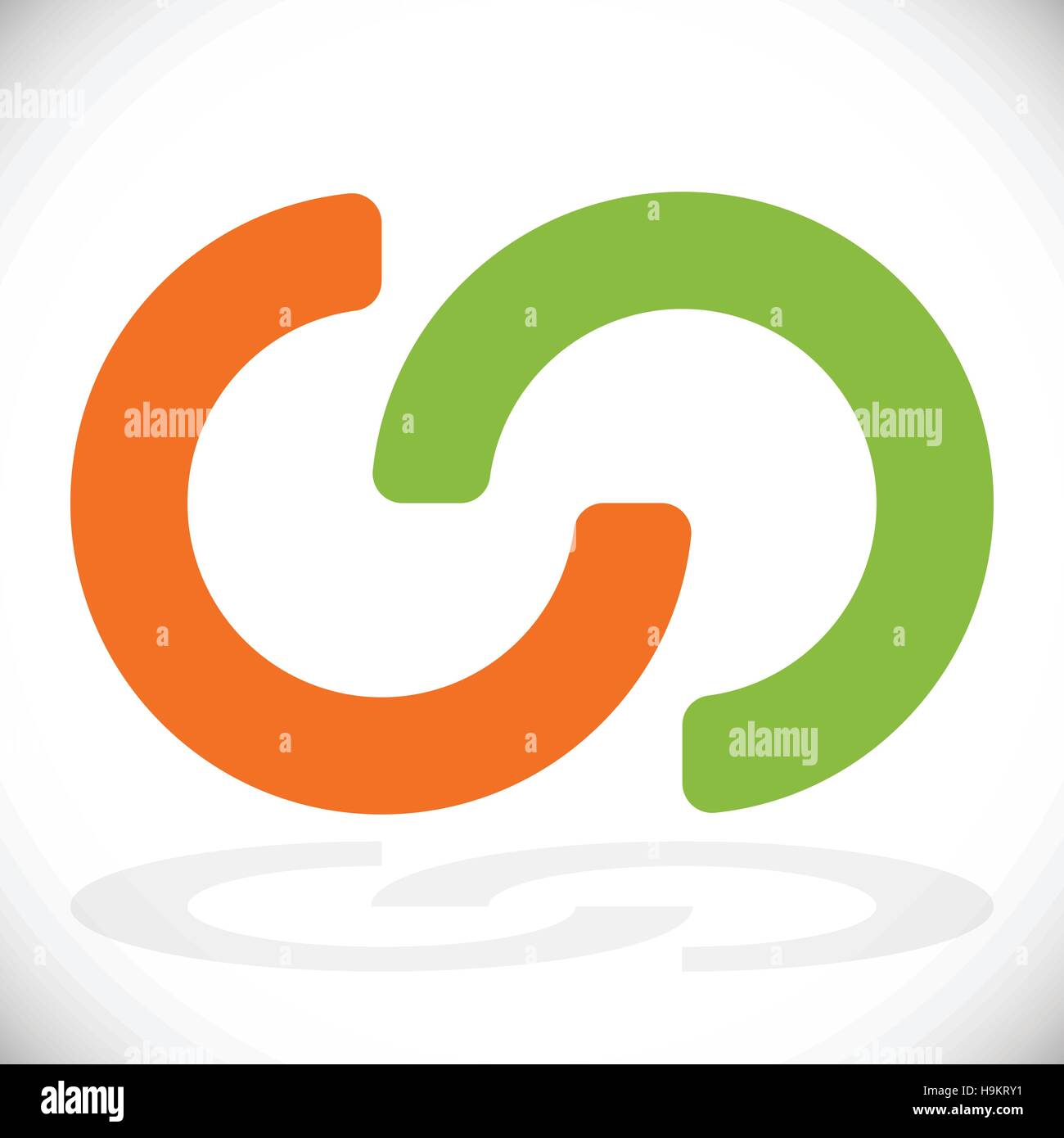 Interlocking circles, interlocking rings as abstract connection ...