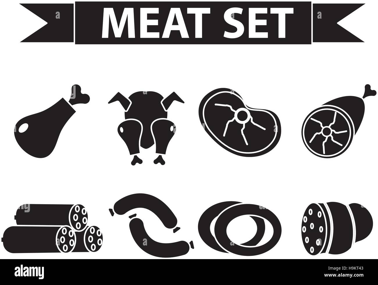 Deli style Stock Vector Images - Alamy