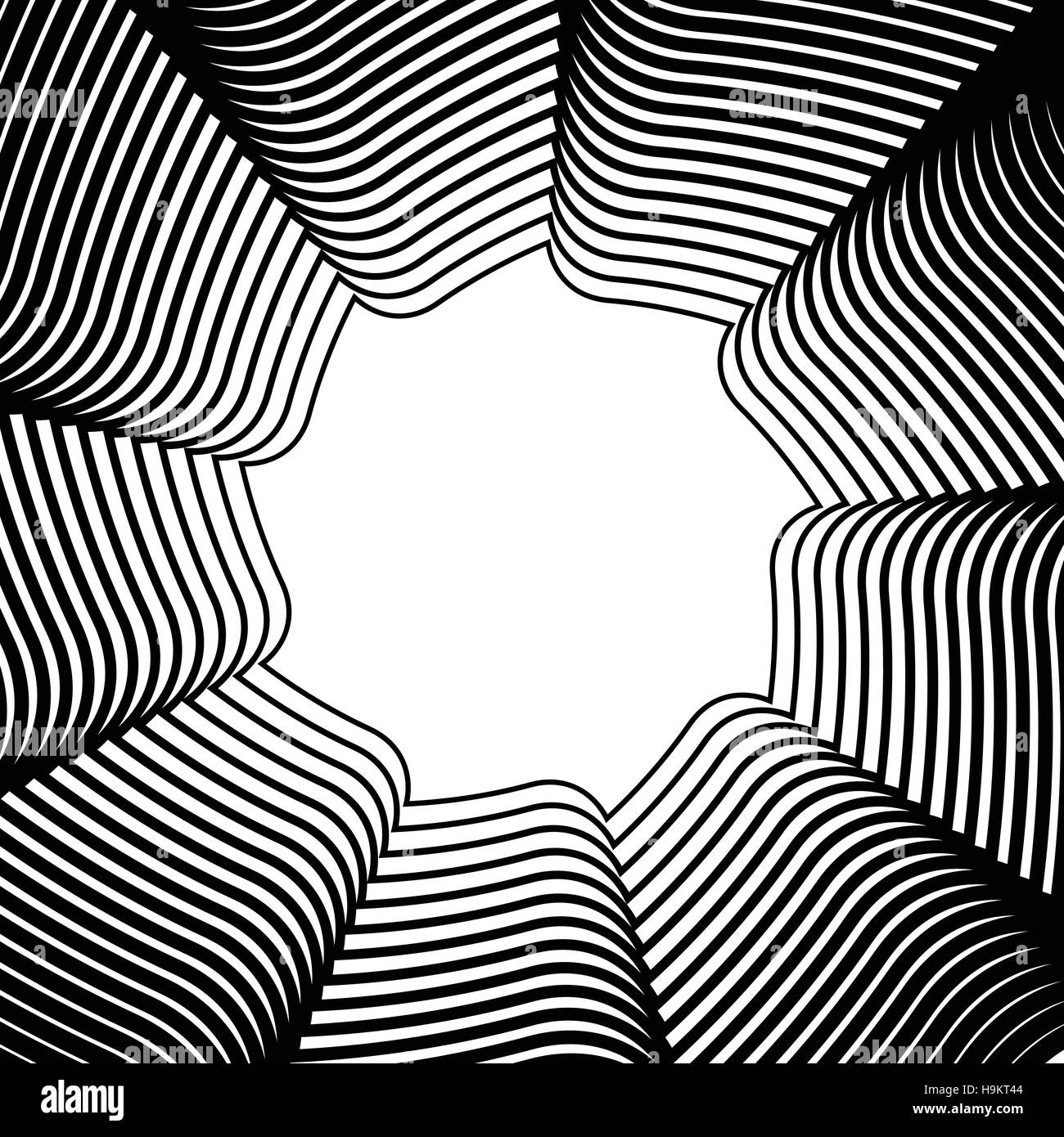 Geometric circular element - Rotating spiral, swirl shape Stock Vector ...