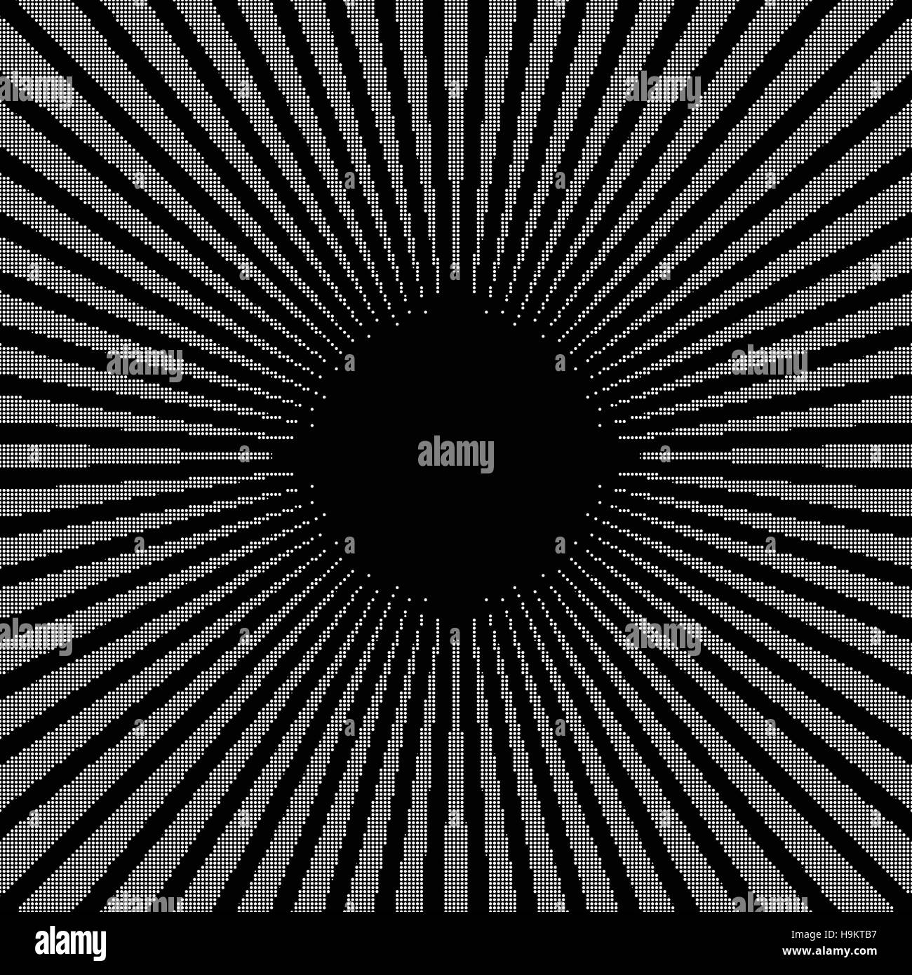 Rays, beams, starburst (sunburst) pattern. Converging lines abstract ...