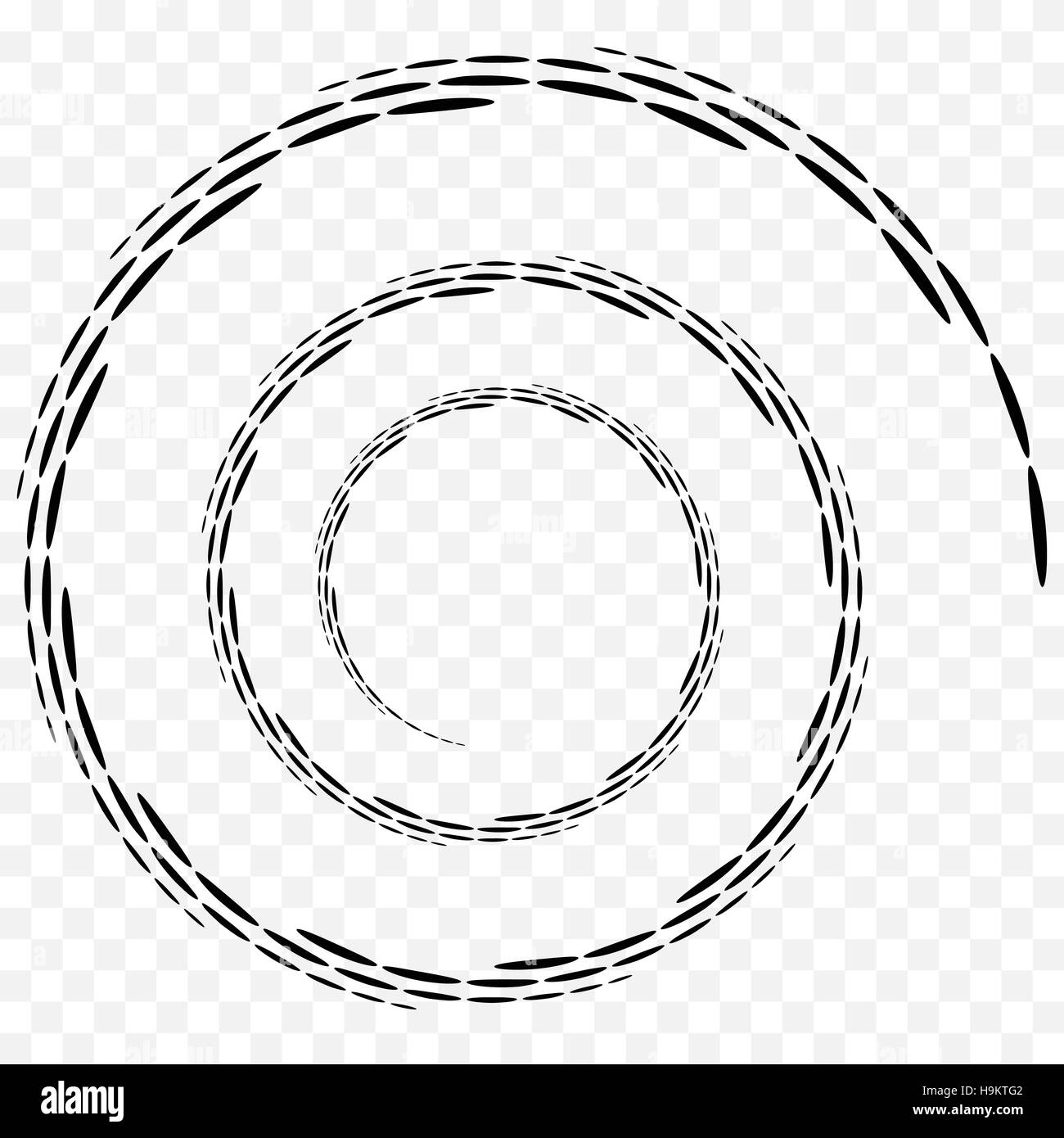 Abstract circular element, radial lines shape. Geometric element Stock ...