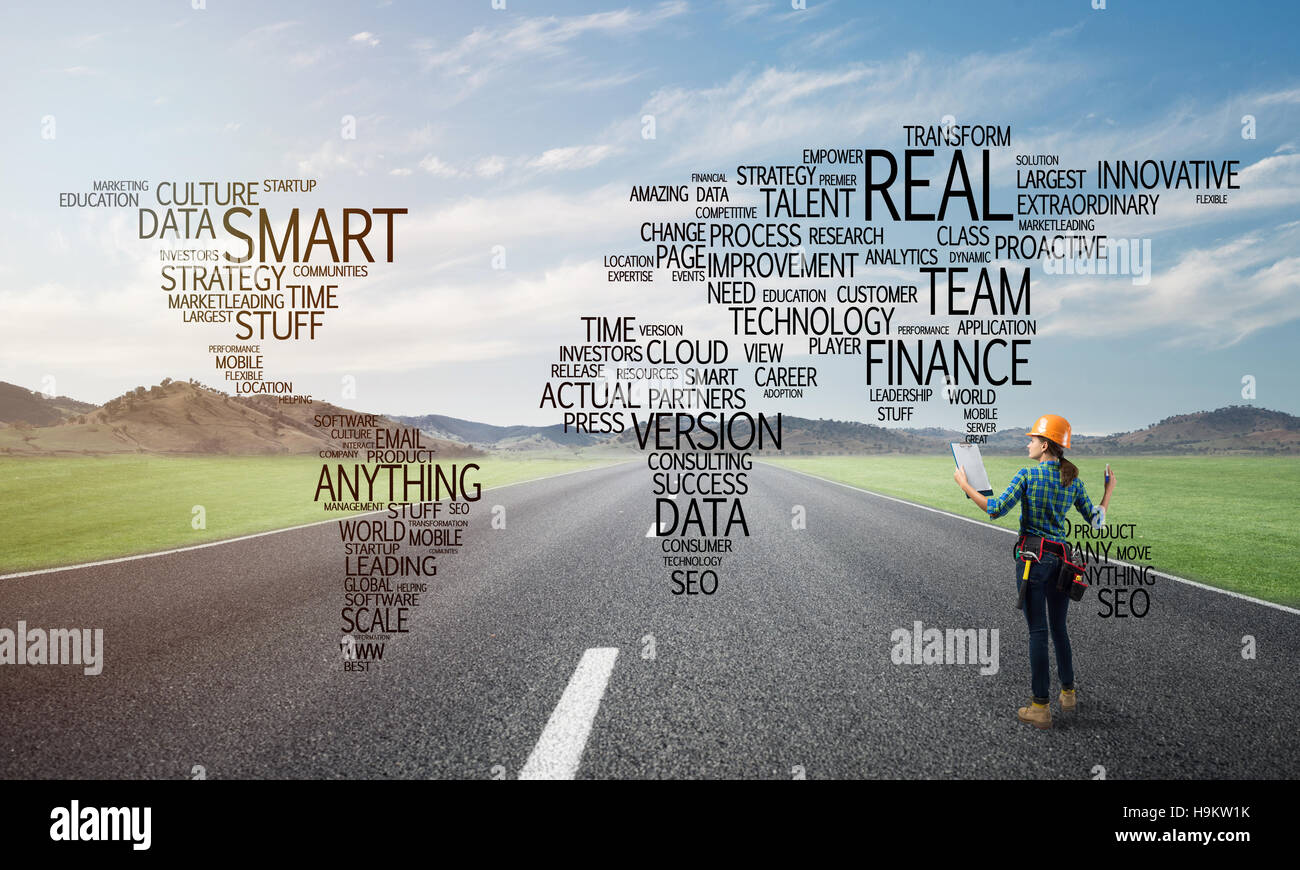 Roads connect the world Stock Photo - Alamy