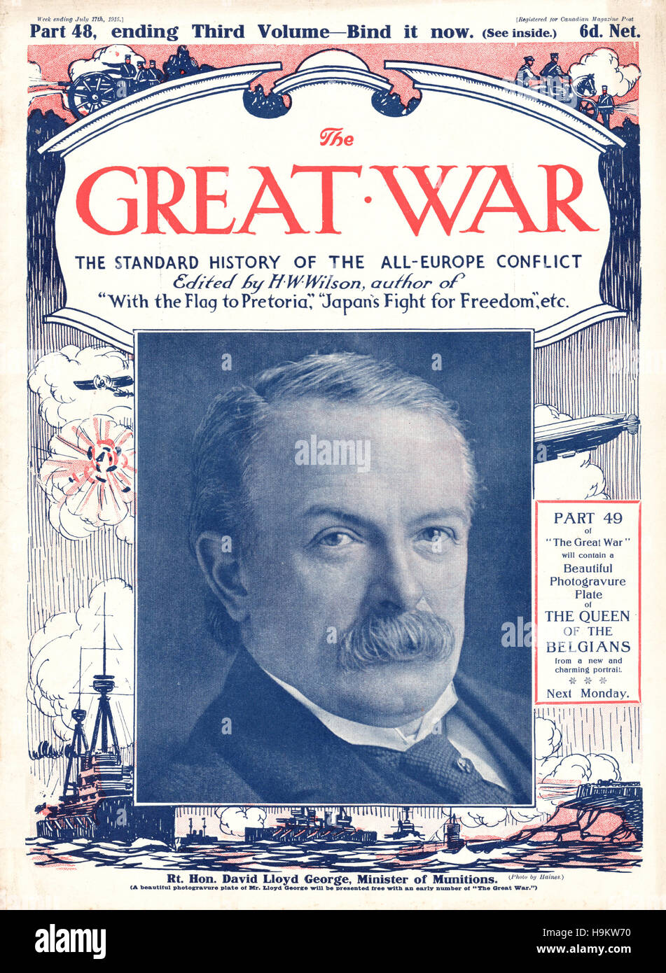 David lloyd george munitions hi-res stock photography and images - Alamy