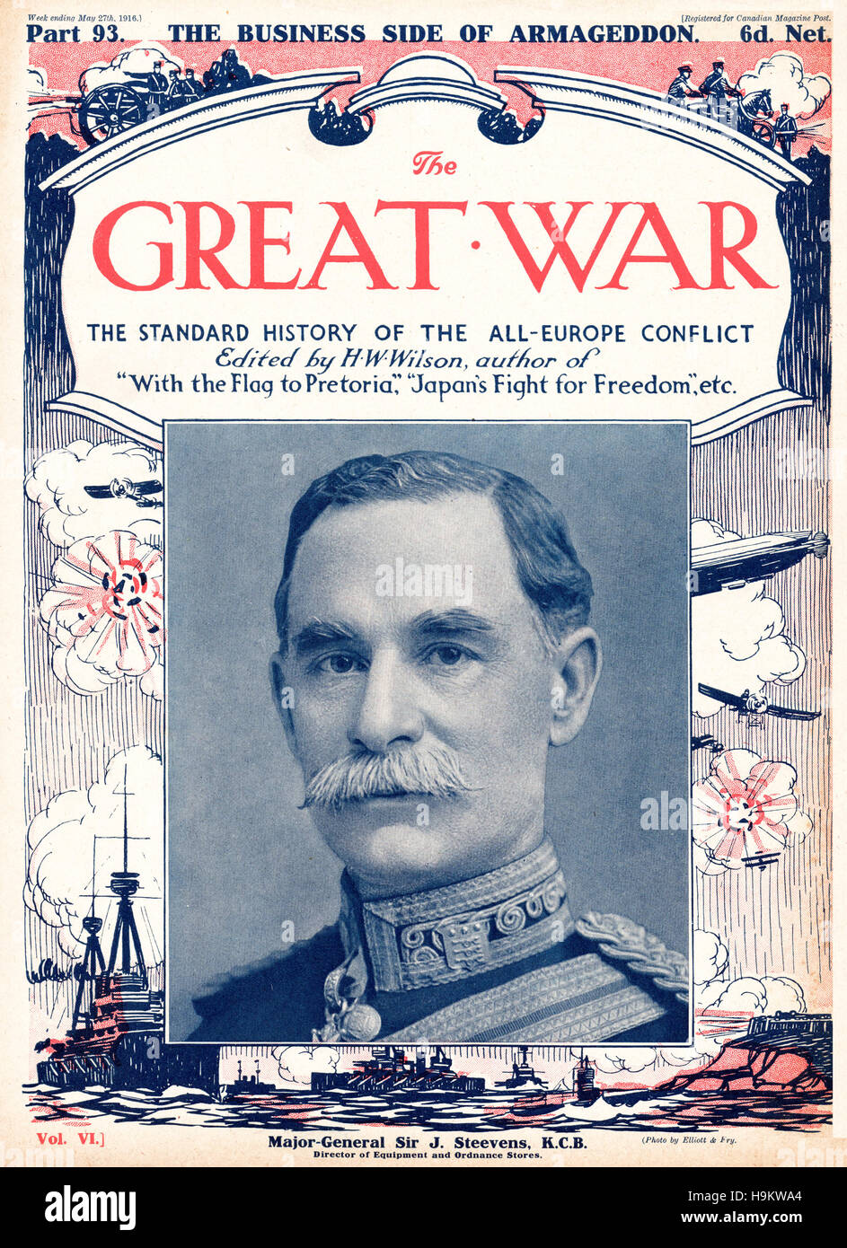 1916 great war front page hi-res stock photography and images - Alamy