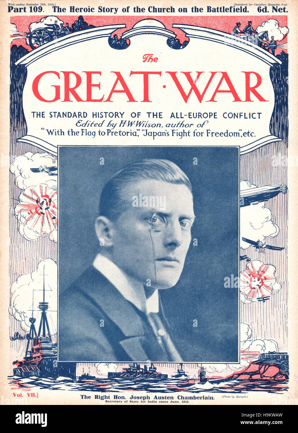 1916 Great War Front Page High Resolution Stock Photography and Images ...