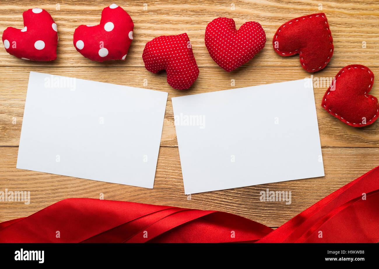 Blank paper for writing message Stock Photo - Alamy