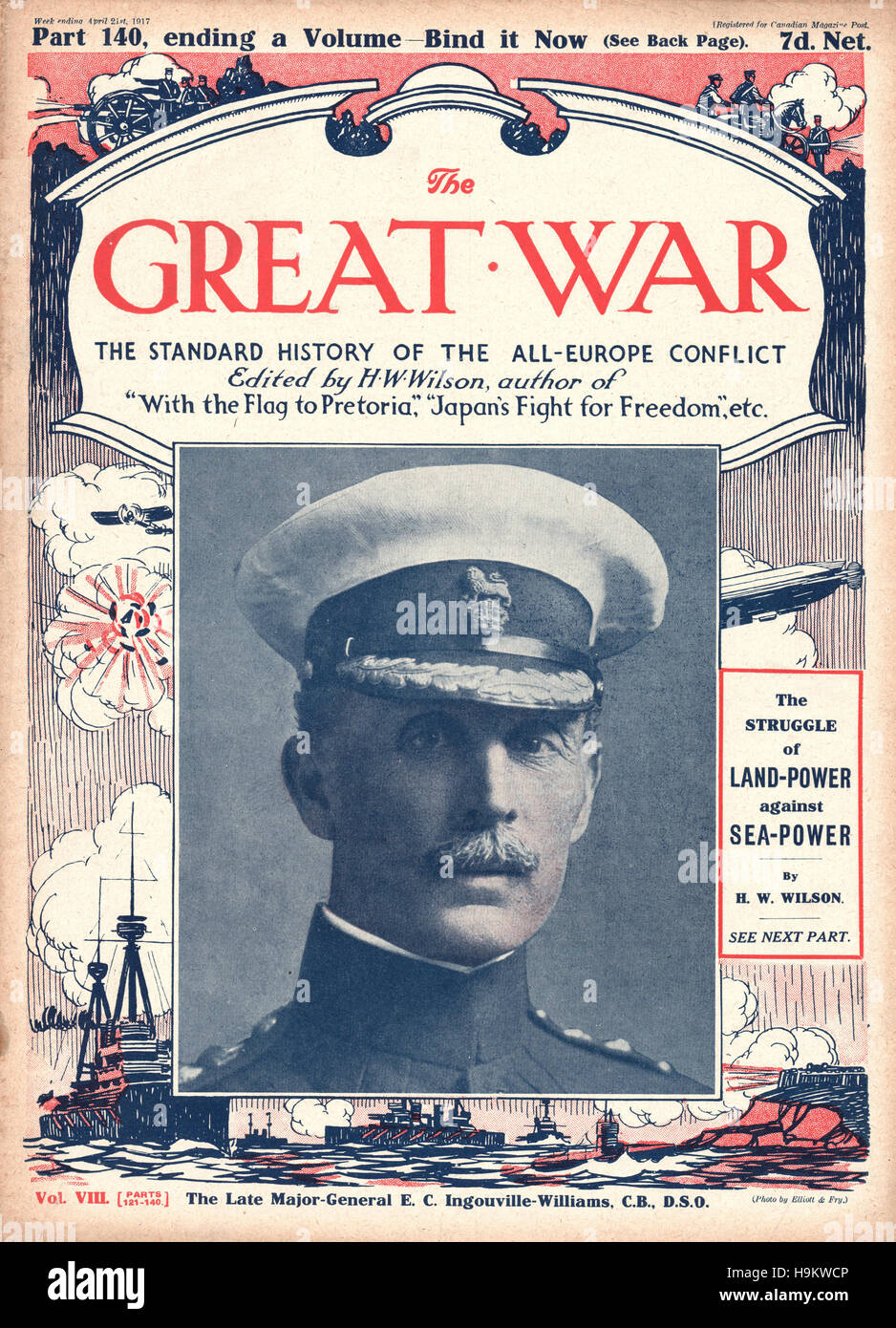 1917 great war front page hi-res stock photography and images - Alamy
