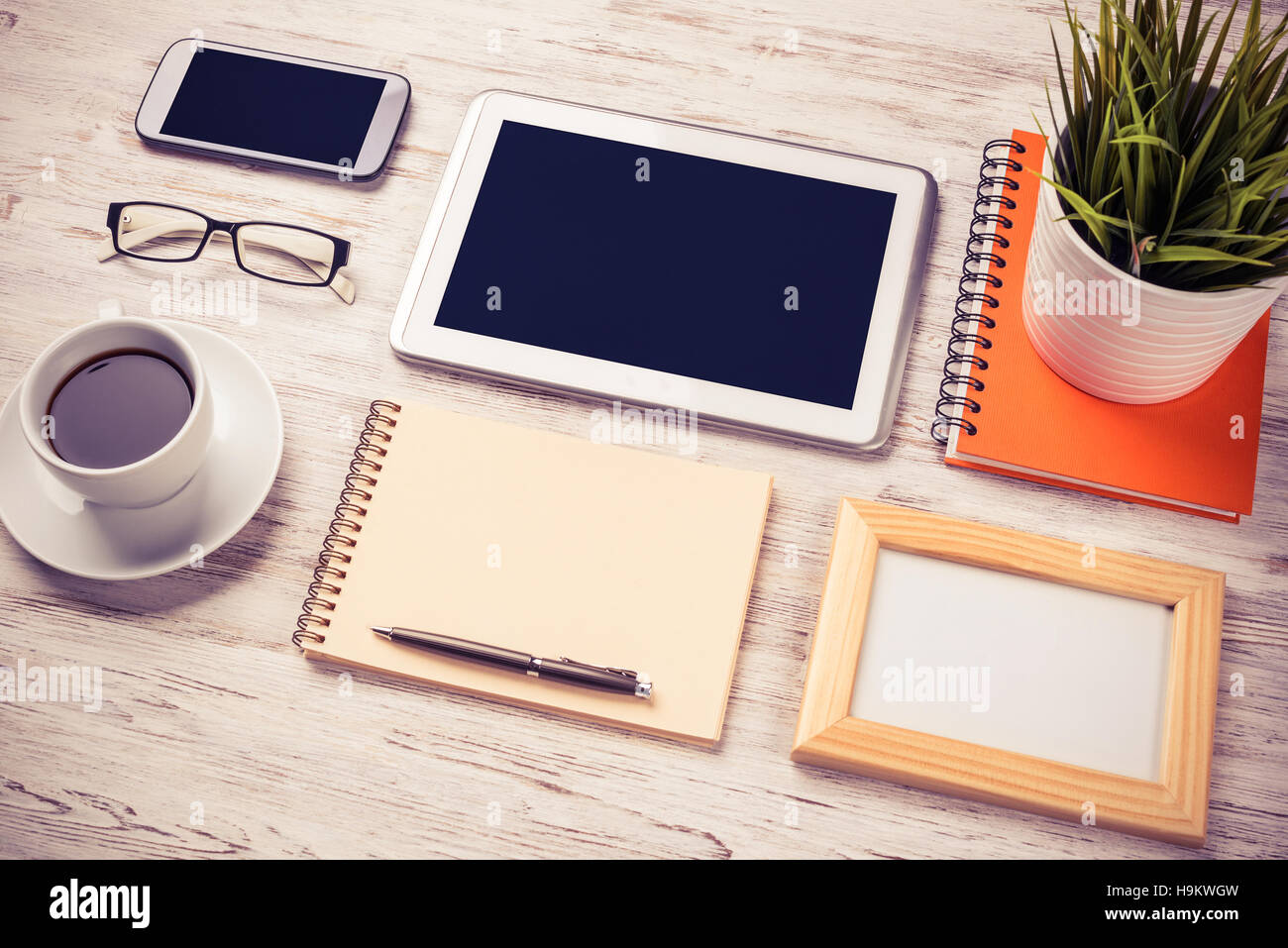 Business still life concept Stock Photo - Alamy