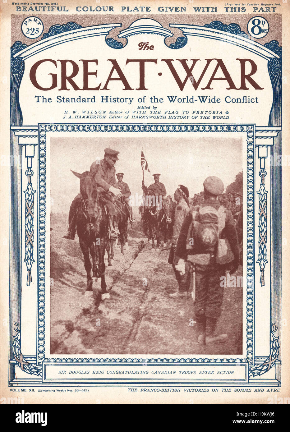 1918 great war front page hi-res stock photography and images - Alamy