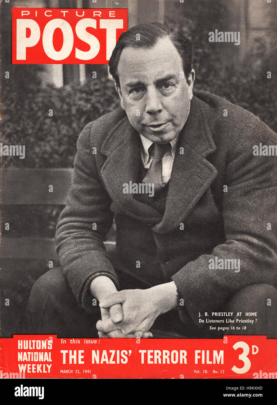 Priestley john boynton priestley english hi-res stock photography and ...