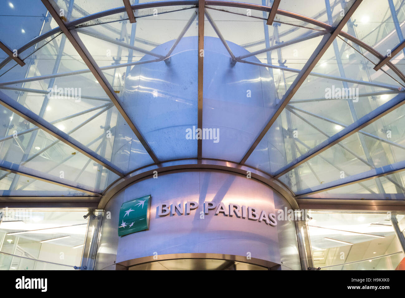 General view of the UK headquarters of BNP Paribas in Marylebone ...