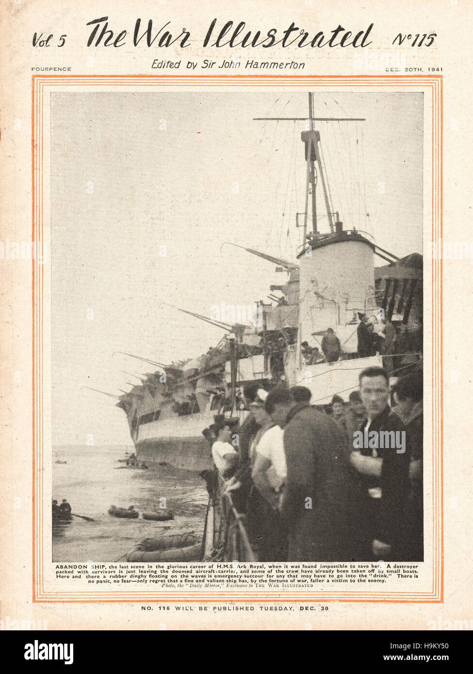 Hms ark royal 1941 hi-res stock photography and images - Alamy