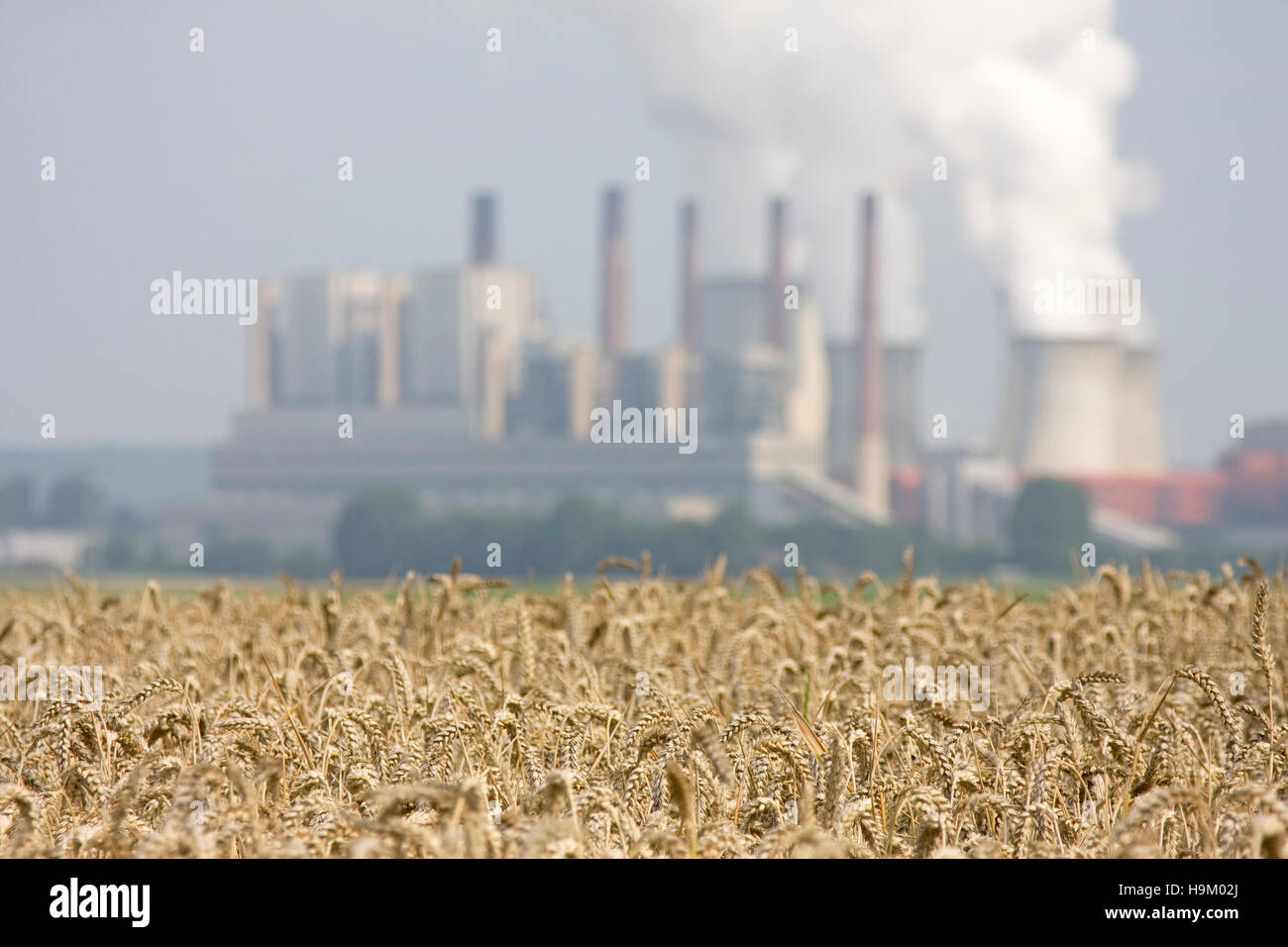 Neurath Power Plant, Grevenbroich-Neurath, North Rhine-Westphalia Stock ...