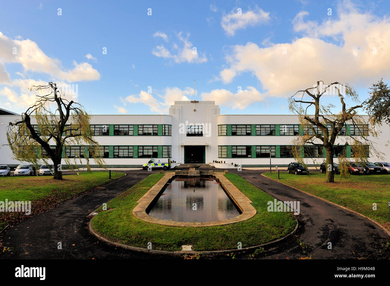 The police station at Hatfield, part of the former British Aerospace ...