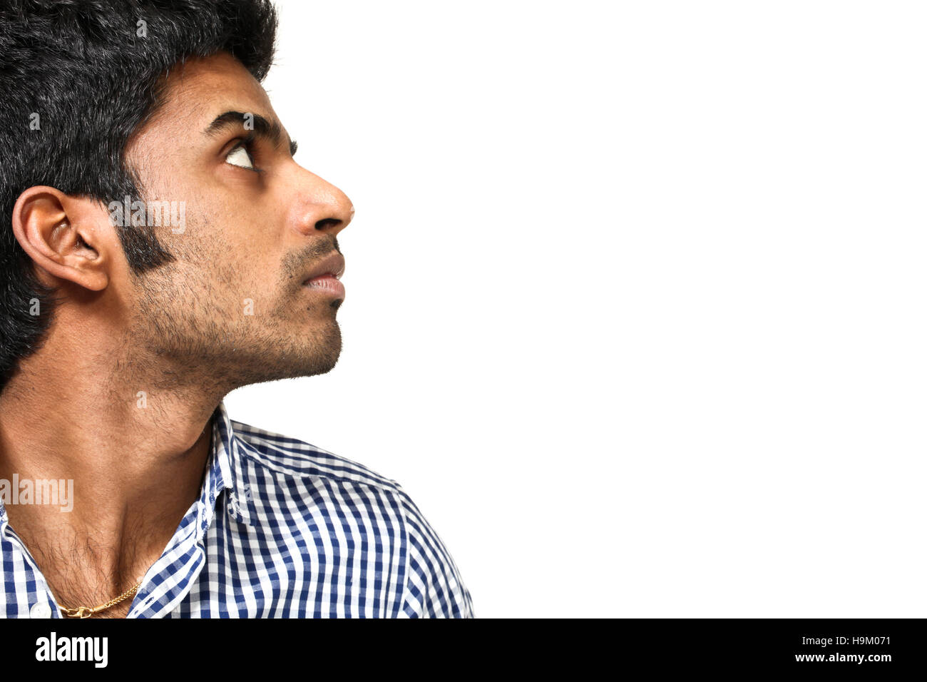 portrait of young man on white background Stock Photo - Alamy