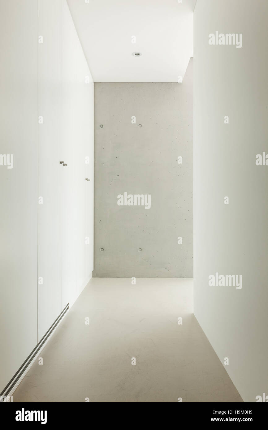 House, modern architecture, passage view Stock Photo - Alamy