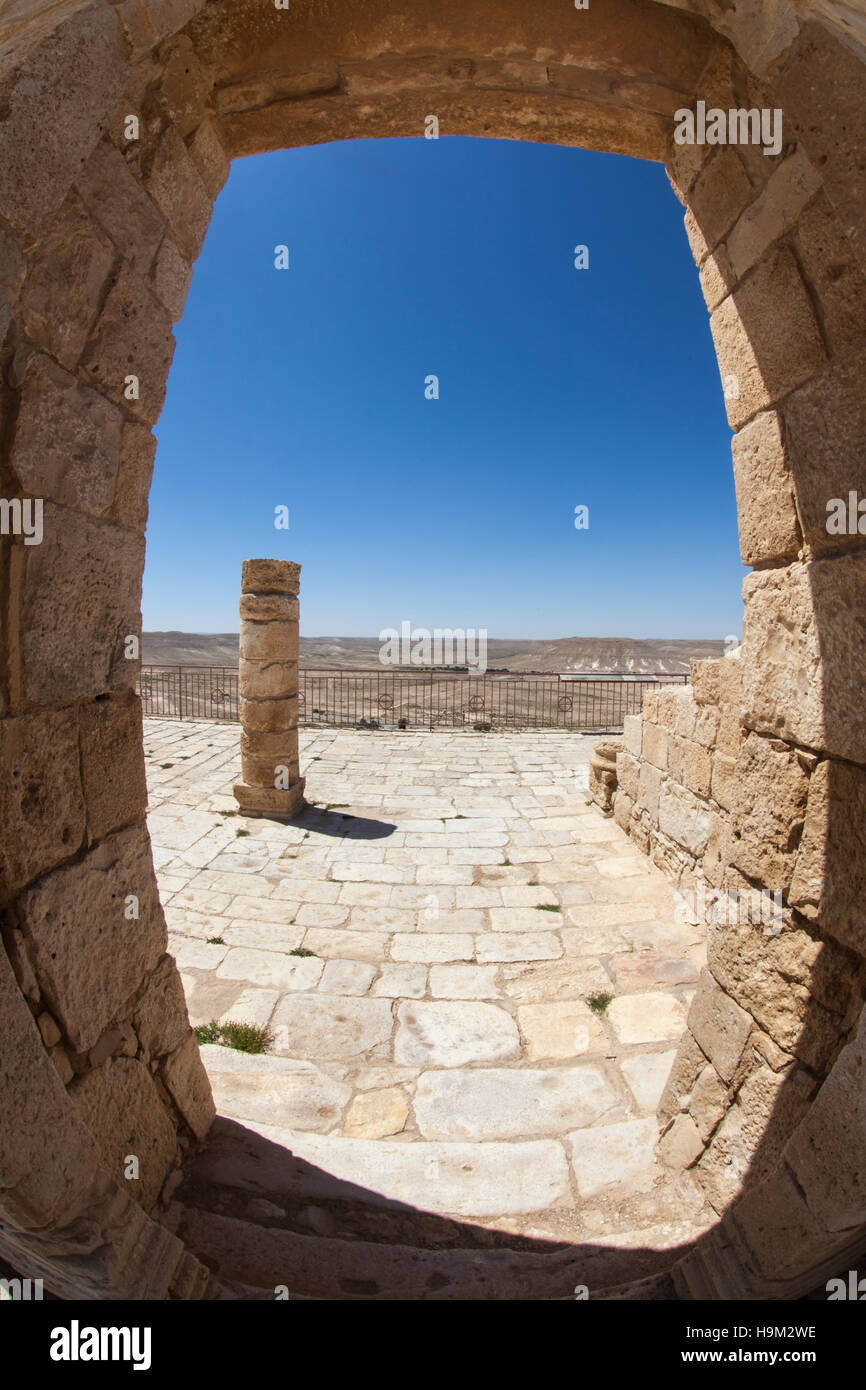 Avdat nabataean temple hi-res stock photography and images - Alamy